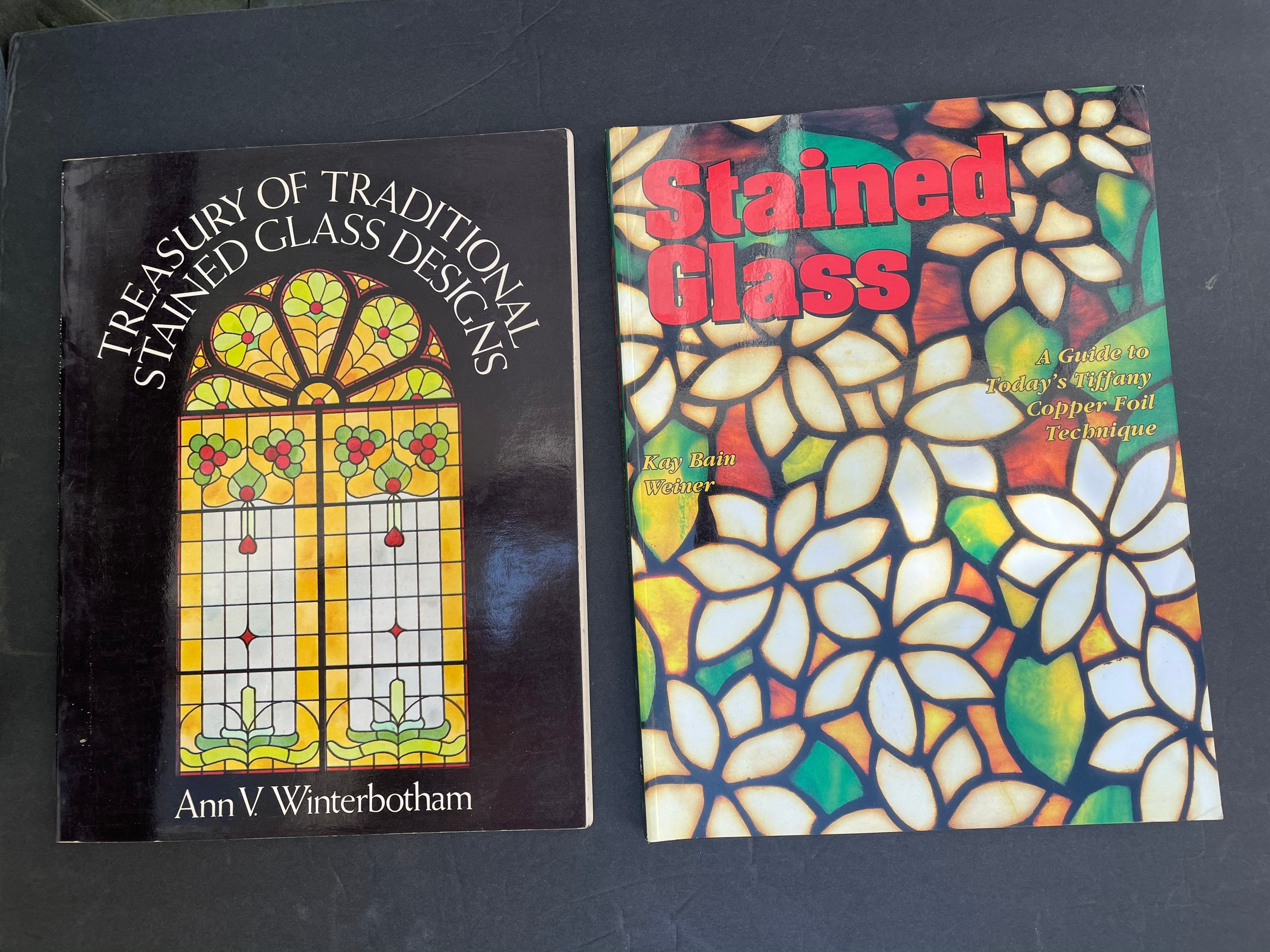 2 Vintage Stained Glass How To pattern Books 1981 1994 Etsy 2-vintage-stained-glass-how-to-pattern-books-1981-1994-etsy