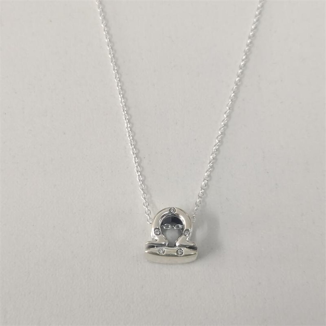 Pandora Sparkling Libra Zodiac Silver Necklace - Etsy