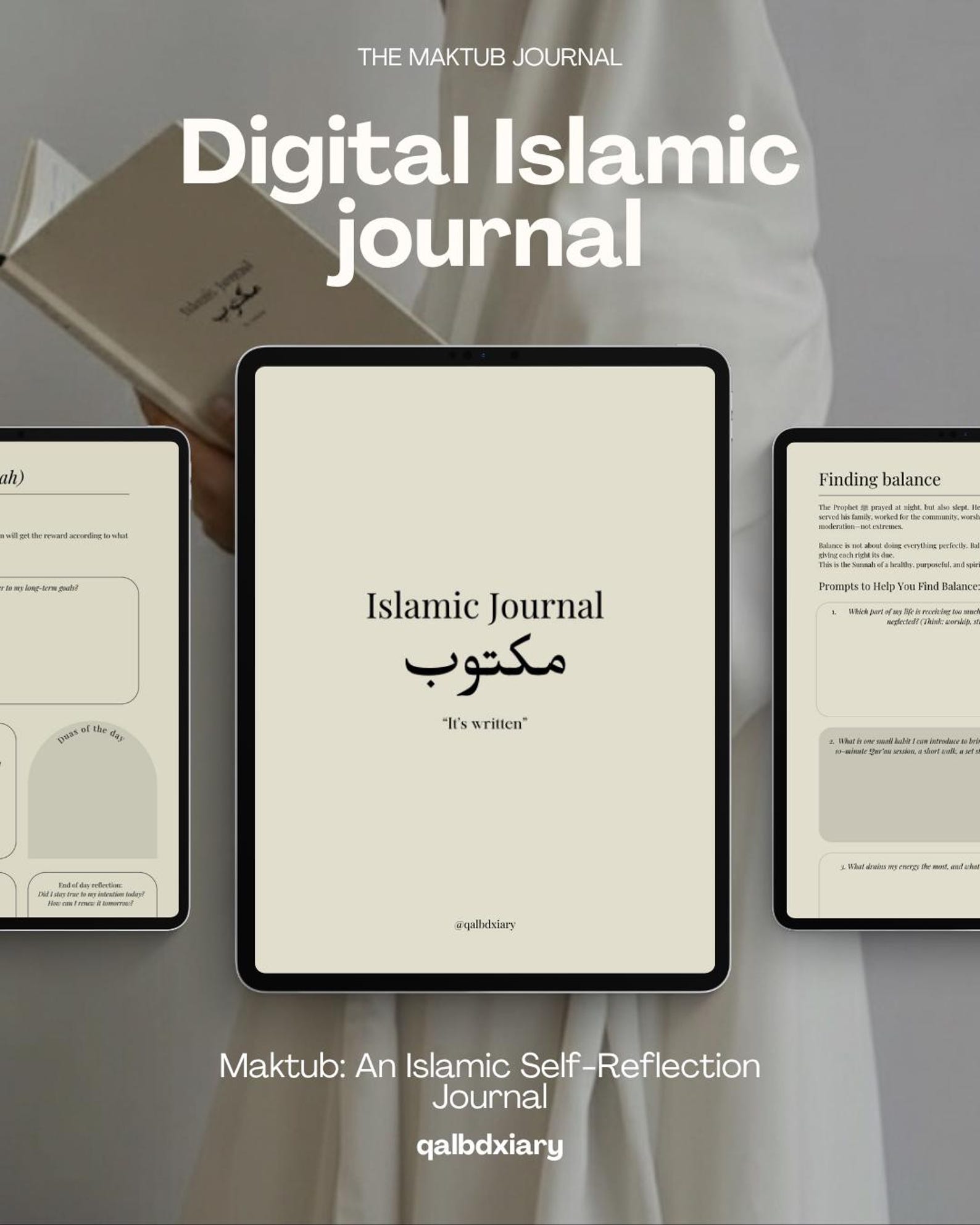 Printable Islamic Journal PDF | Quran Journal & Daily Reflection ...