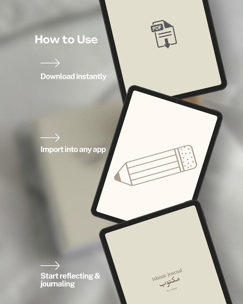 Printable Islamic Journal PDF | Quran Journal & Daily Reflection ...