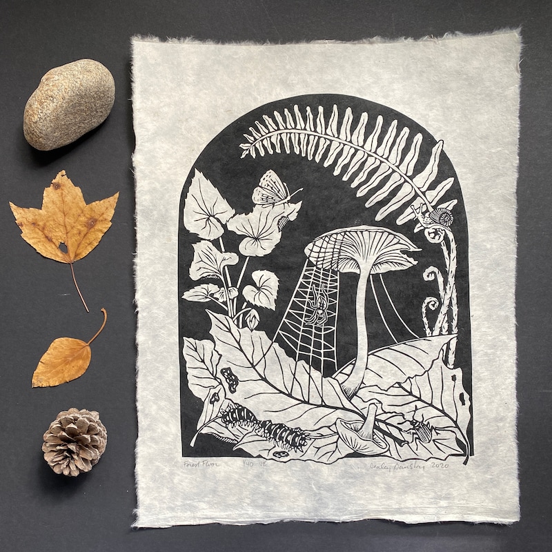 Lino Print - Etsy UK