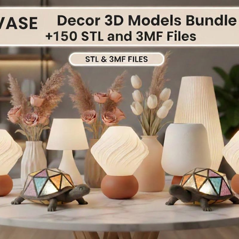 3d Lamps Models - Etsy
