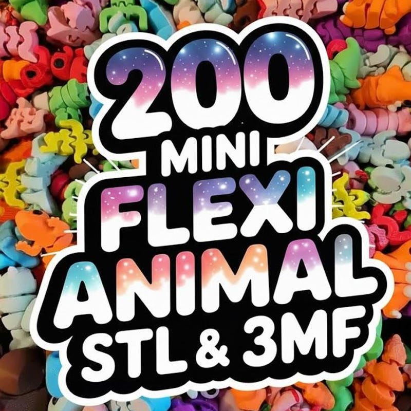 Tiny Flexi Stl - Etsy UK