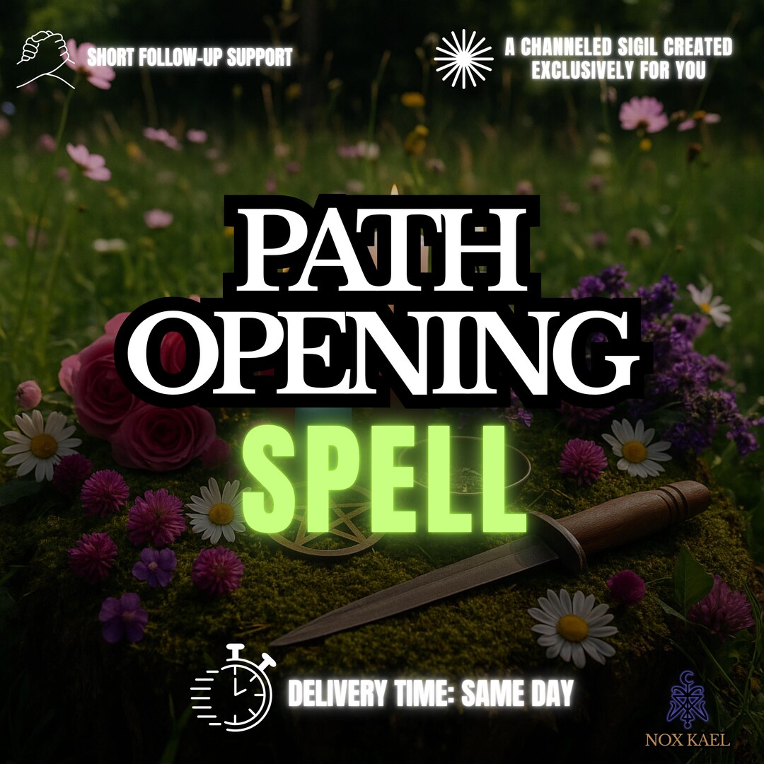 Path Opening Spells • Shadow Magick Ritual • Uncrossing Spells - Etsy