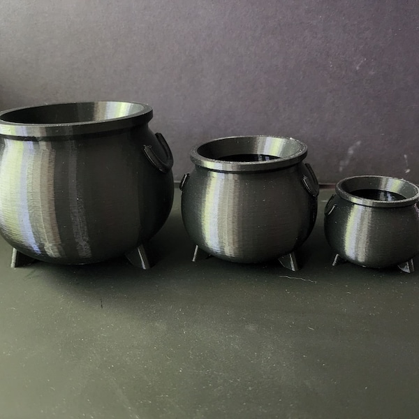 3d Print Cauldron Pot - Etsy