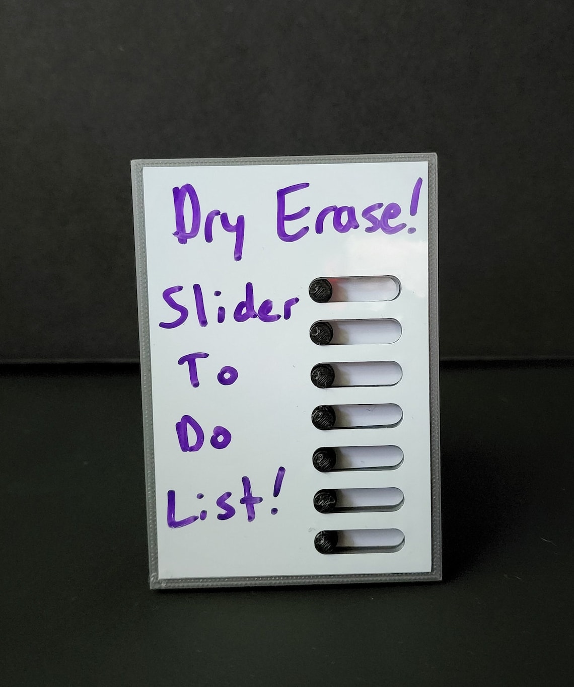 Dry Erase Slider Checklist - Etsy