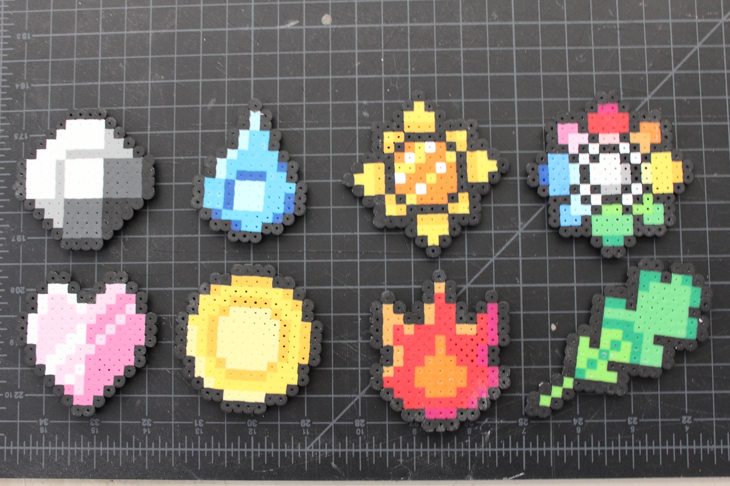 Pokemon Badge Perler