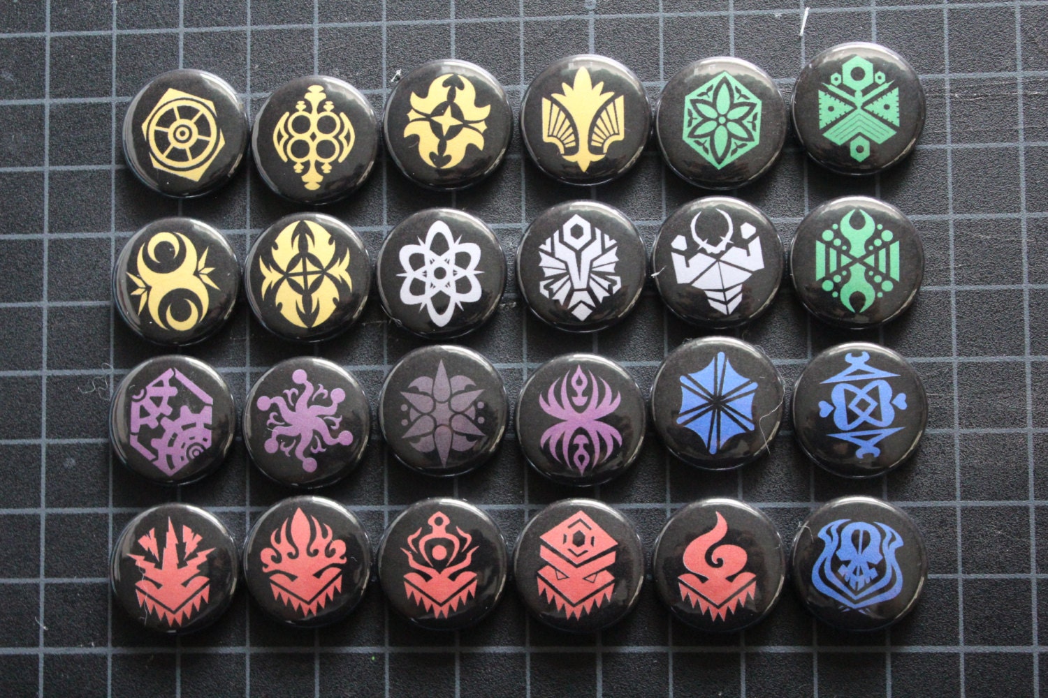 Cardfight Vanguard Buttons - Etsy