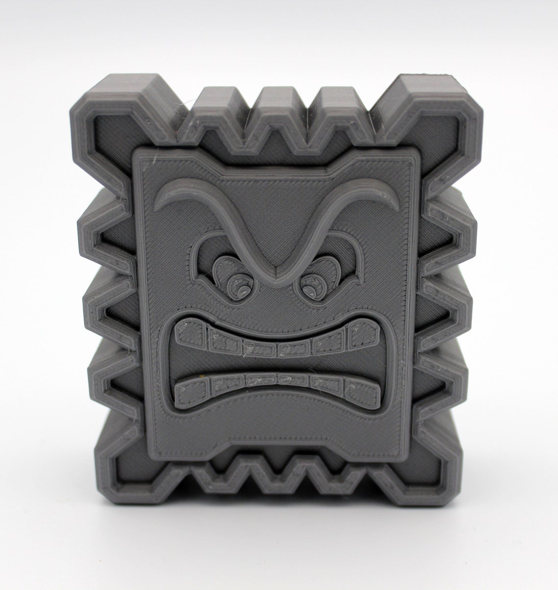 3d Printed Thwomp Can Crusher Decoration - Etsy