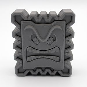 3d Printed Thwomp Can Crusher Decoration - Etsy