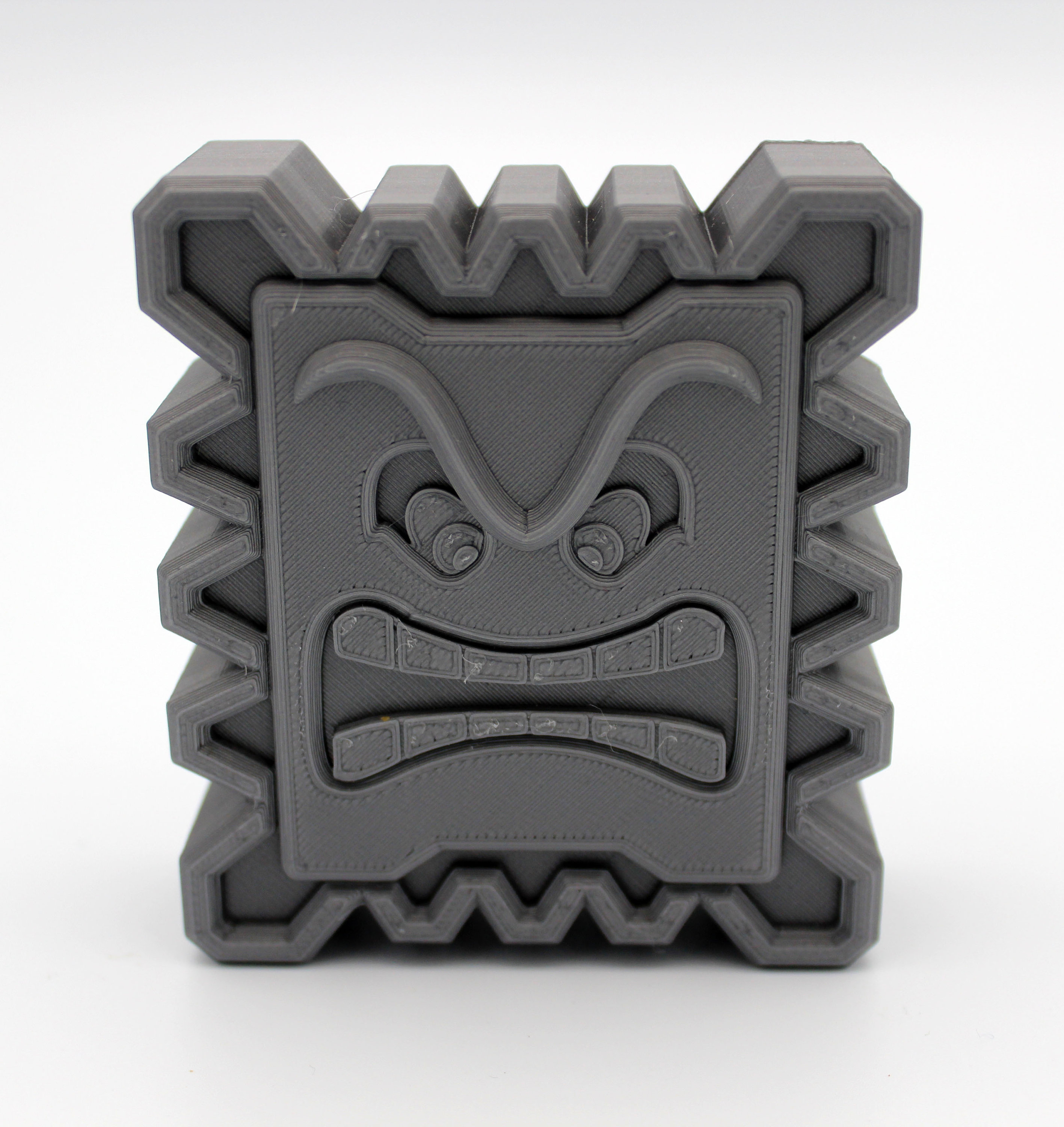 Mario Thwomp Papercraft