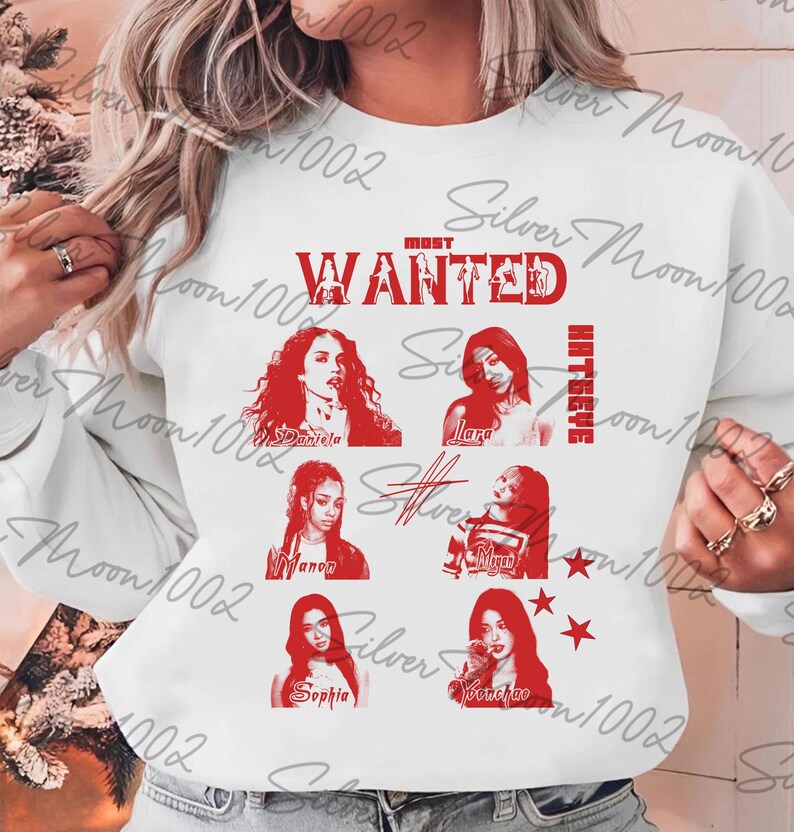 KATSEYE Most Wanted PNG, Kpop Fan Inspired Graphic Design, Trendy Girl ...