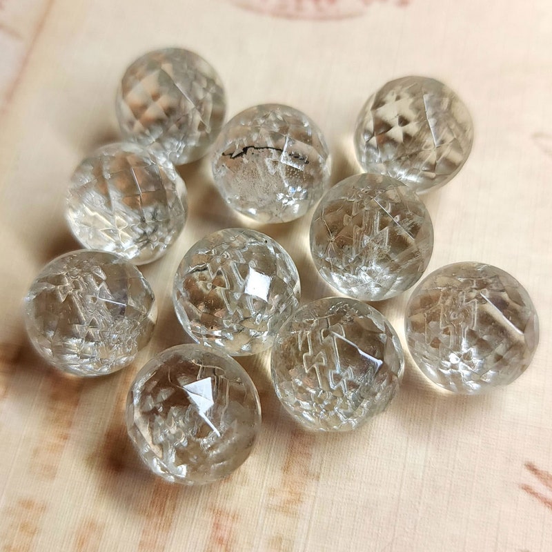 Faceted Crystal Ball - Etsy