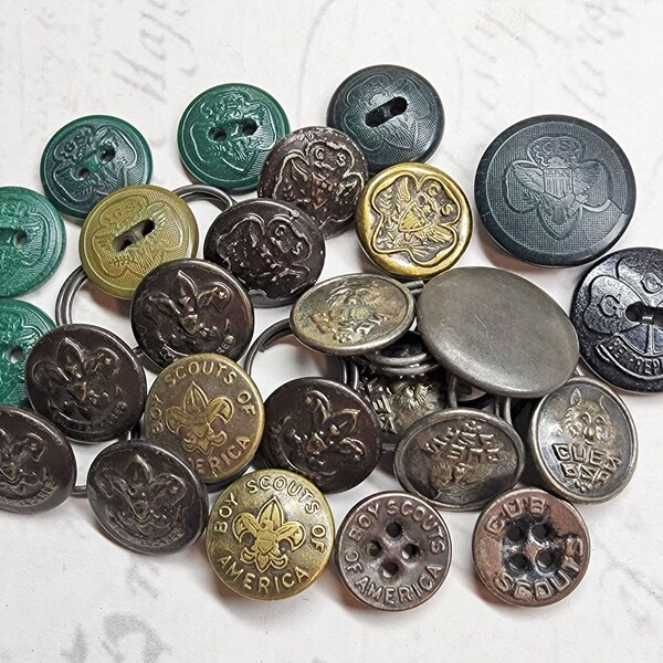 Uniform Buttons - Etsy