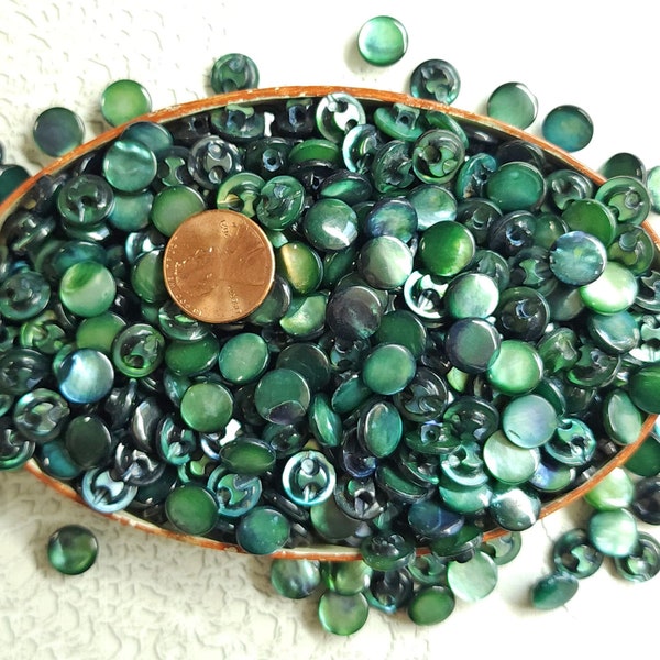 Teal Buttons - Etsy