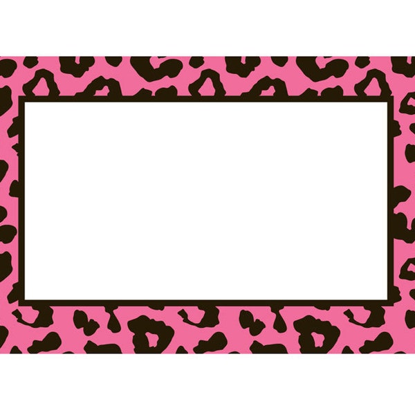 Pink Leopard Party - Etsy