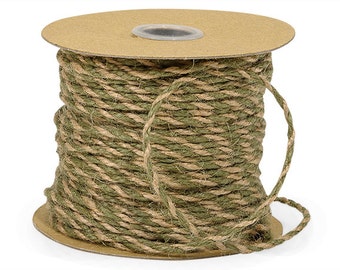 Green Jute Twine - Etsy