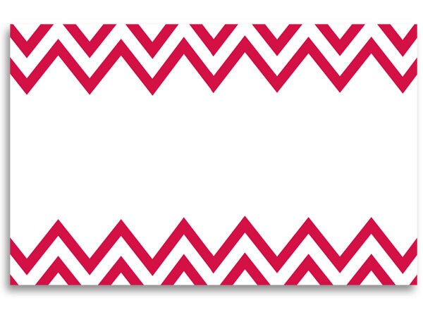 Red White And Blue Chevron Border