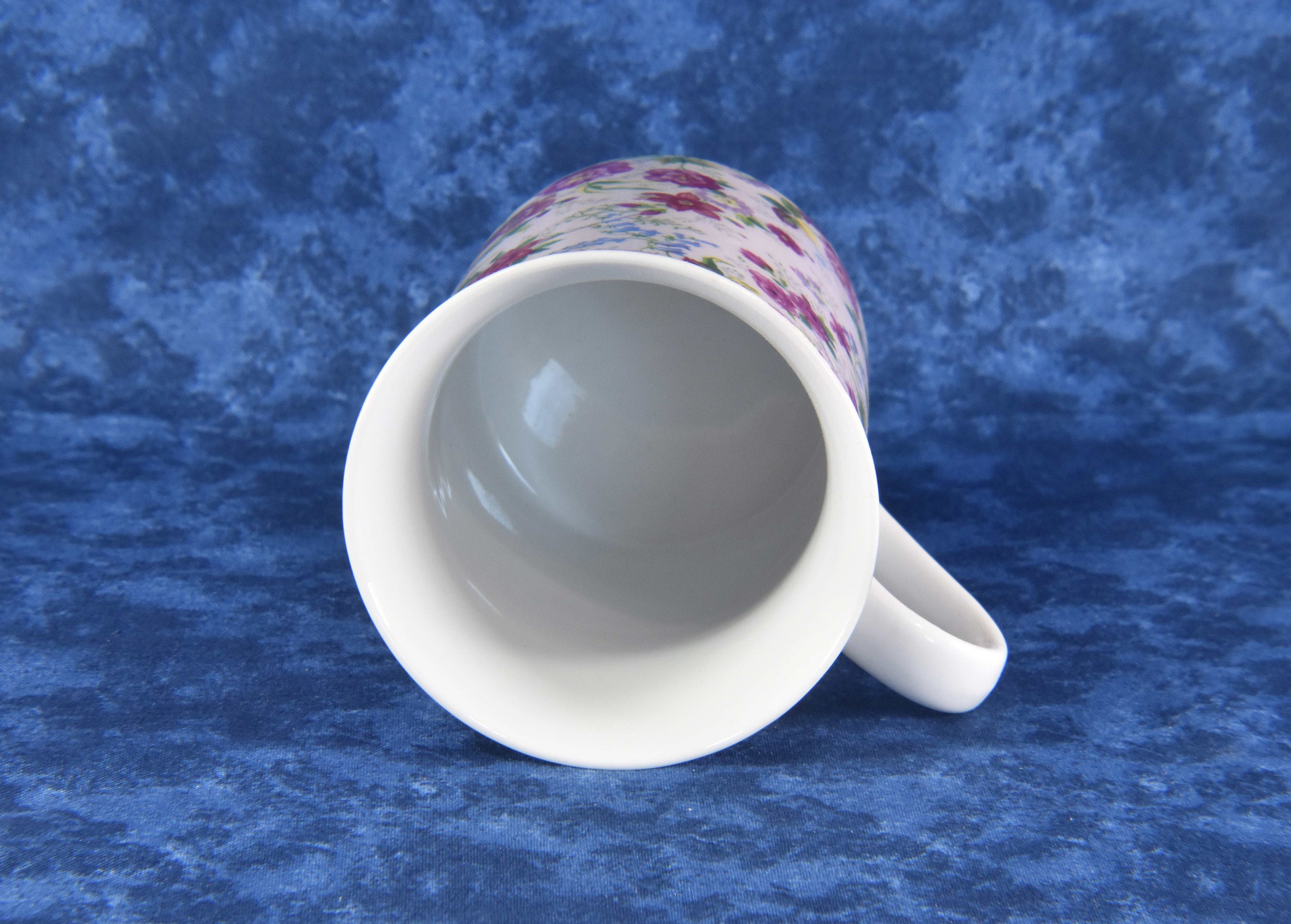 Vintage Springfield Chintz Cup Made in England. Pretty Pink and Red ...