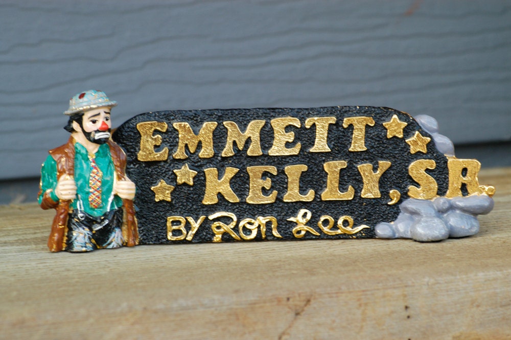 Vintage Emmett Kelly Sr. Clown Store Display Piece, Great for Your ...