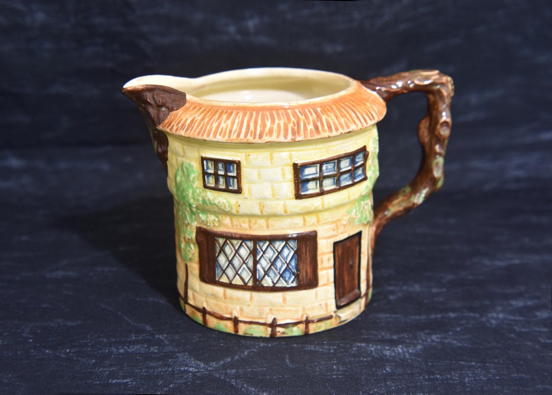 Vintage Beswick Pottery Cottage Ware Pitcher Creamer. Early Piece of ...