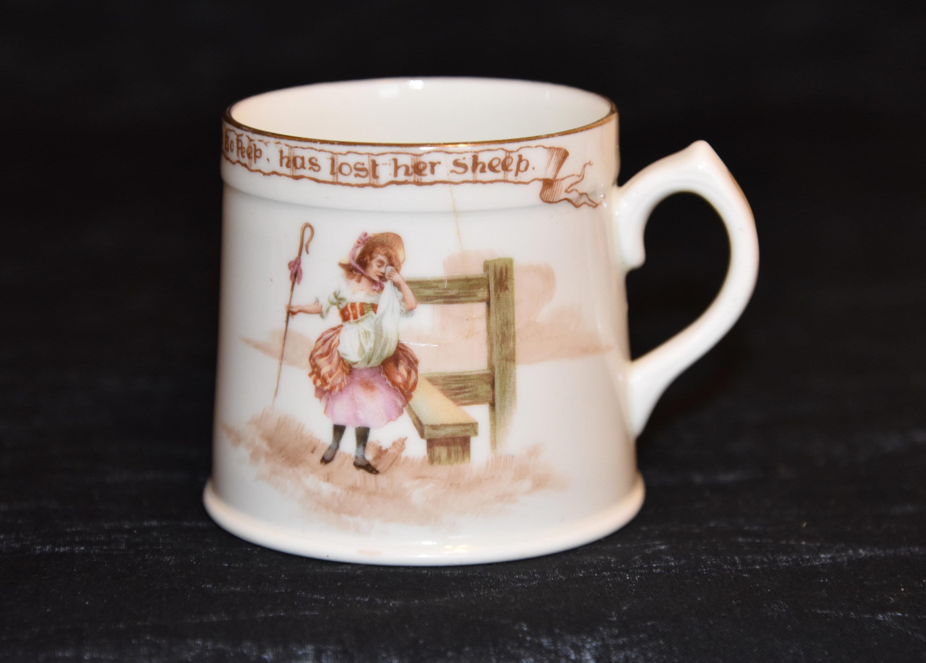 Rare Antique Royal Doulton Nursery Rhymes Cup Little Bo Peep. Nursery ...