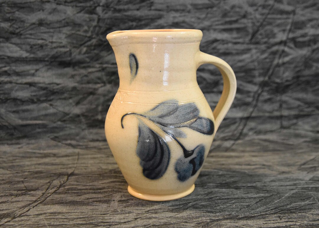 Shadowlawn Salt Glazed Stoneware Pitcher. Salt Glazed Pitcher With ...