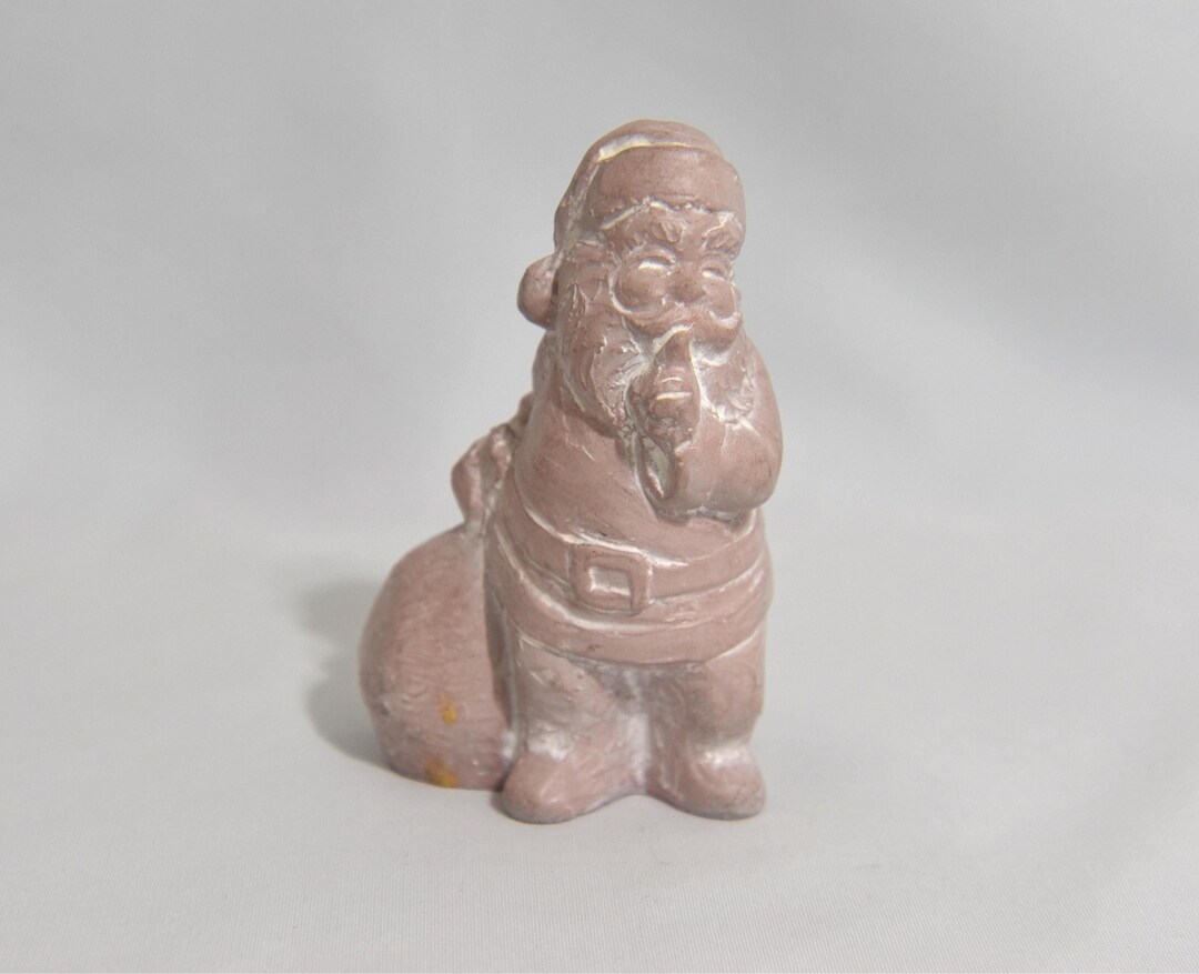 Isabel Bloom Pink Santa With Bag of Toys. Retired 2004 Isabel Bloom ...