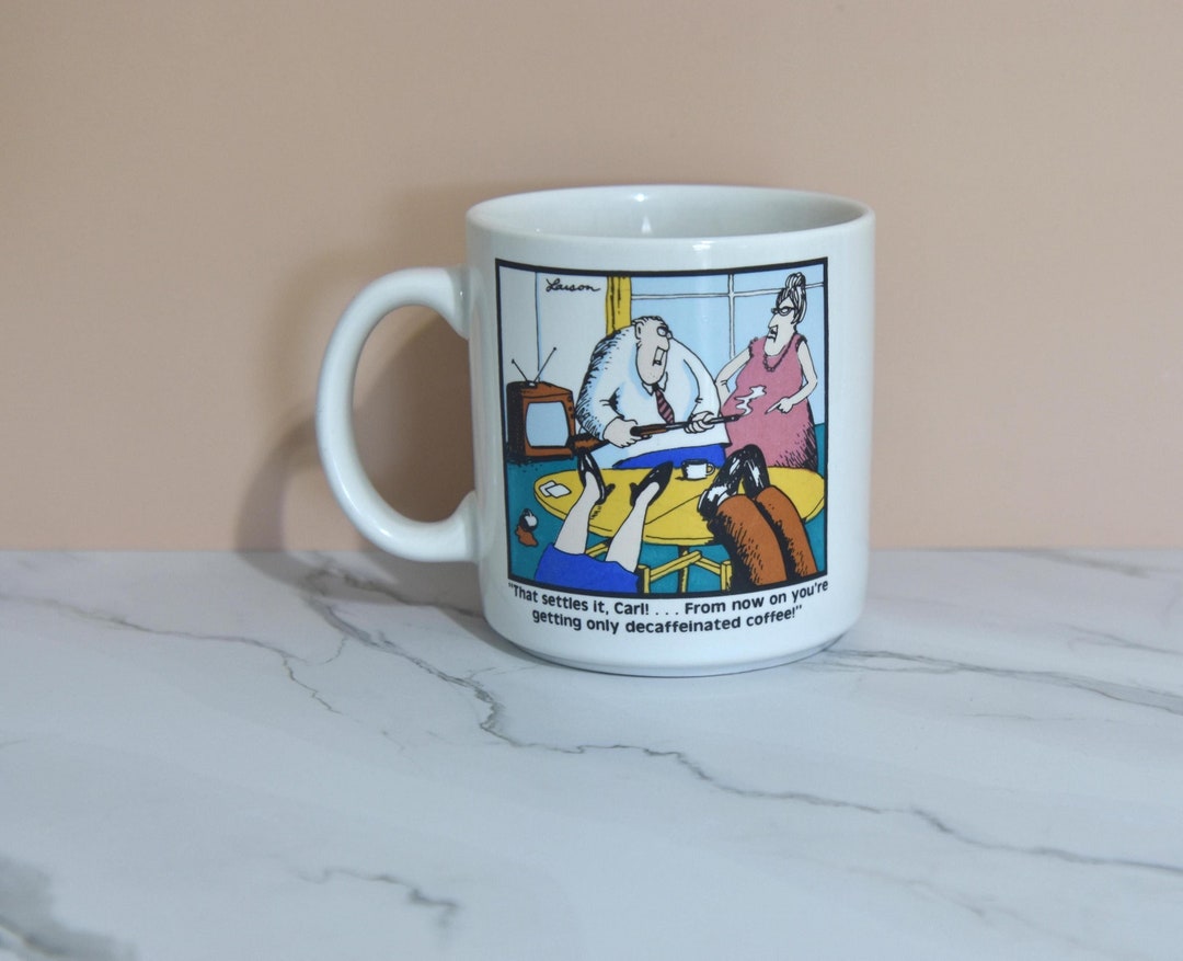 Vintage Gary Larsen Far Side Mug “that Settles It Carl From Now on You ...