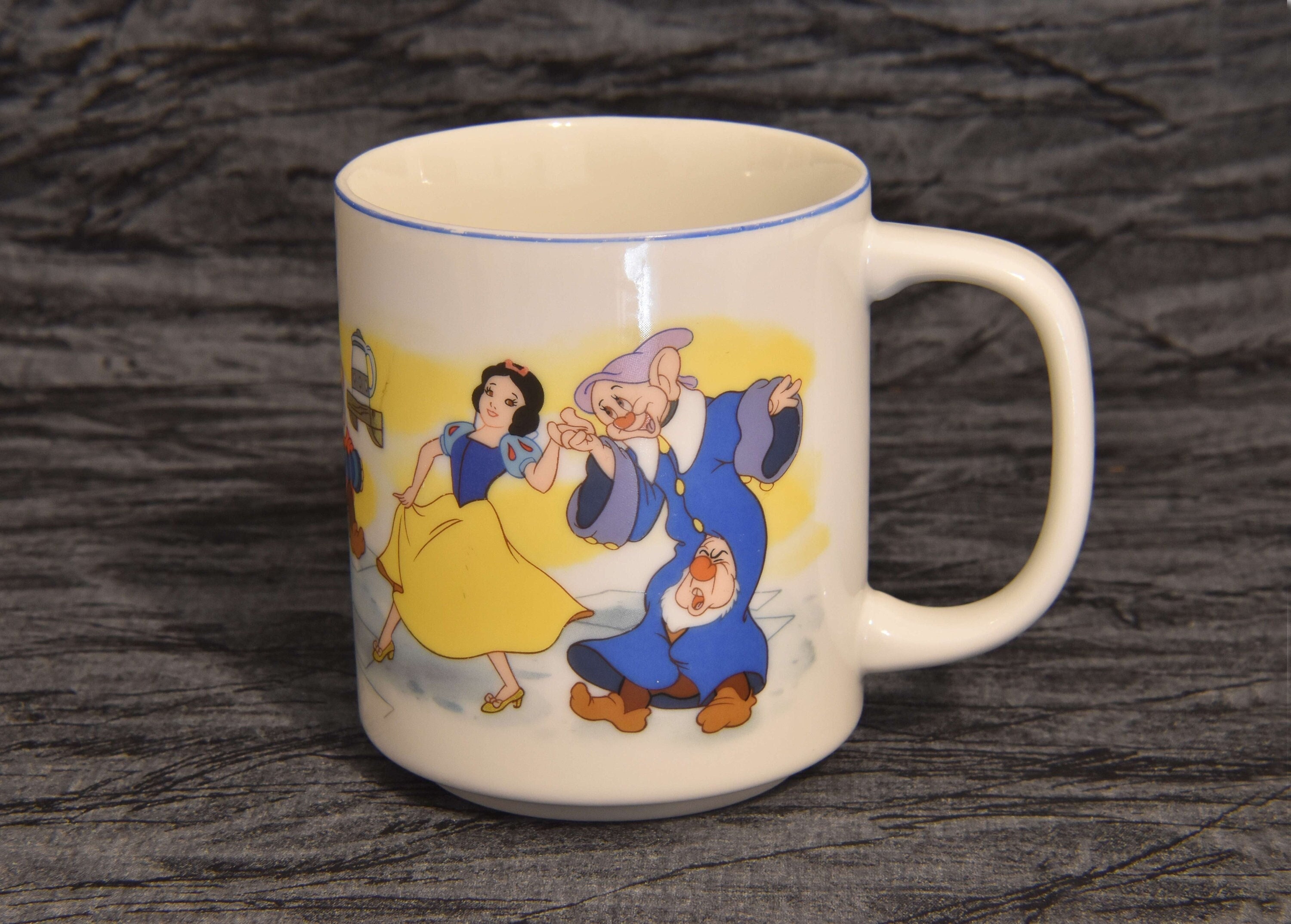 Disney's Snow White and the Seven Dwarfs Porcelain Mug - Etsy