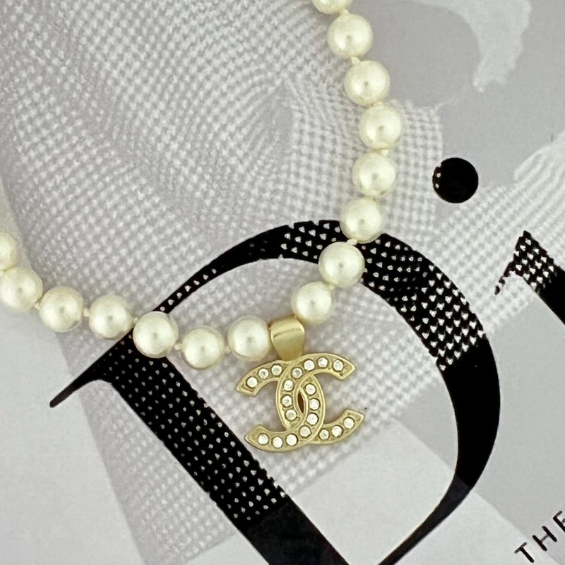 Chanel Layer Necklace - Etsy Canada