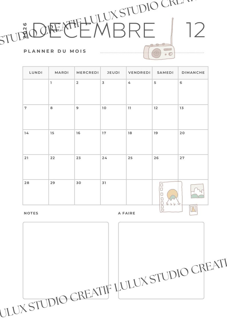 Printable PDF Lifestyle Style Planner - Etsy