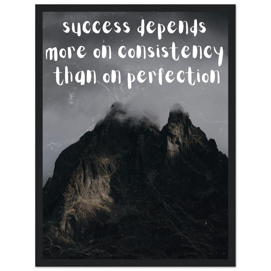 Inspiring Motivational Poster to Help Reach Goals - Modern Wall Art - Etsy