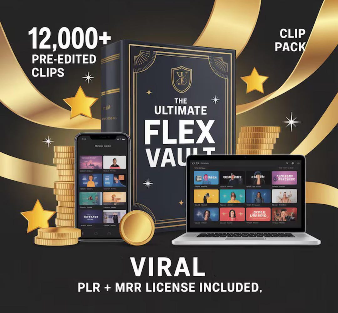 12,000+ Money Flexing Clips Vault | Viral Luxury Lifestyle Reels Pack ...