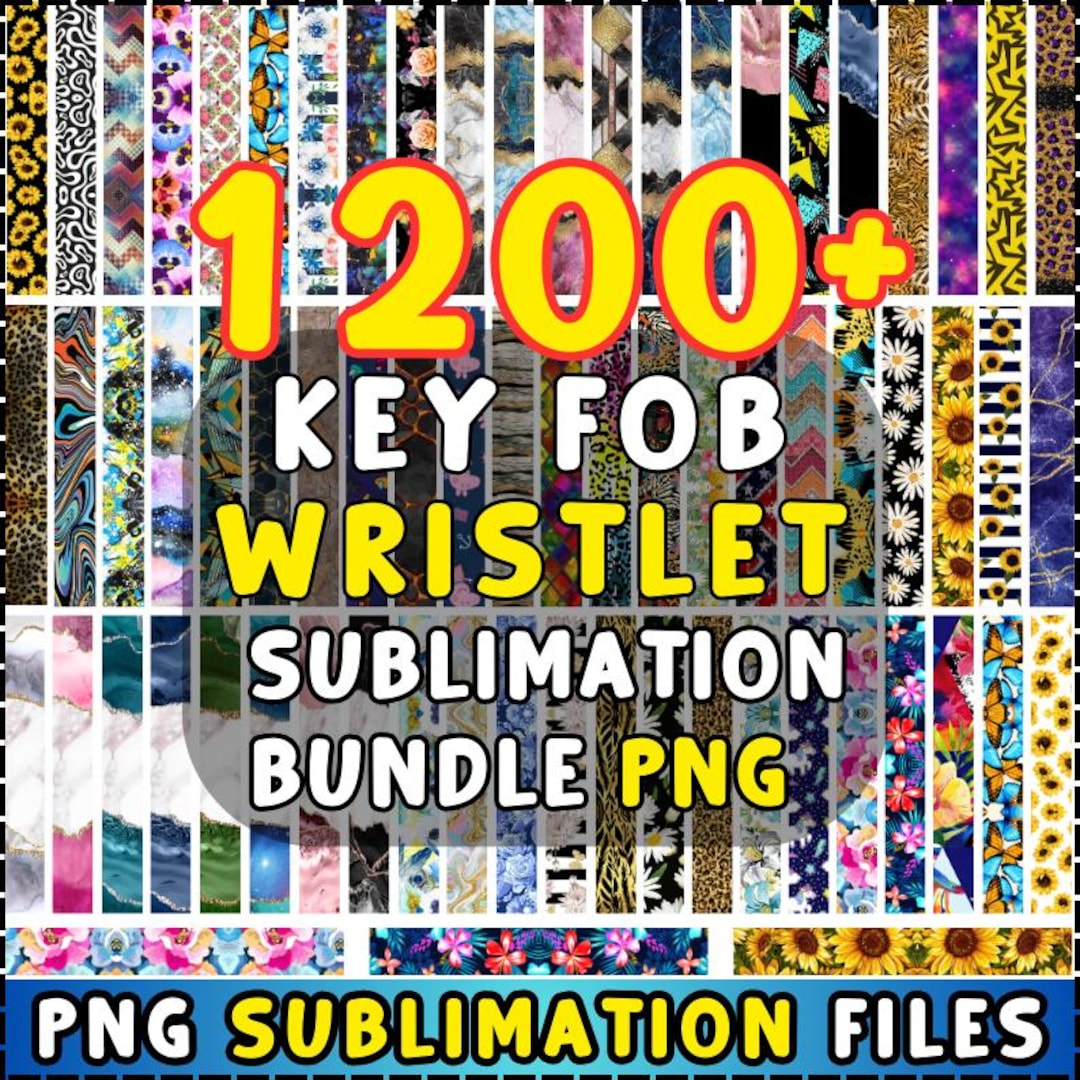 1200+ Key Fob Sublimation Bundle, Key Fob Designs, Key Fob, Keychain ...