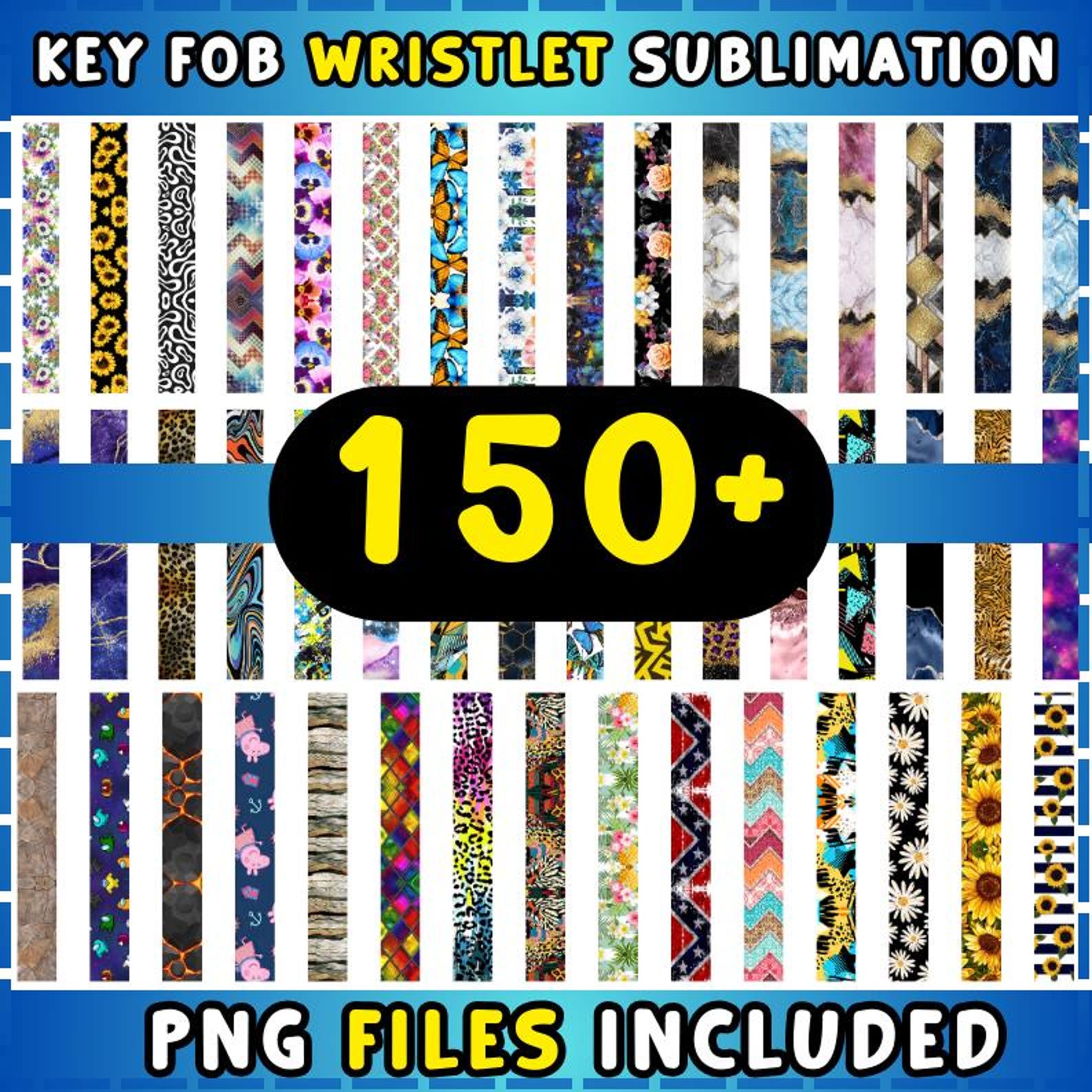 1200+ Key Fob Sublimation Bundle, Key Fob Designs, Key Fob, Keychain ...