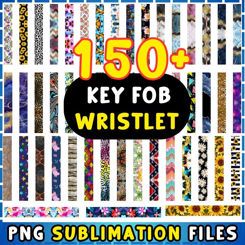 1200+ Key Fob Sublimation Bundle, Key Fob Designs, Key Fob, Keychain ...