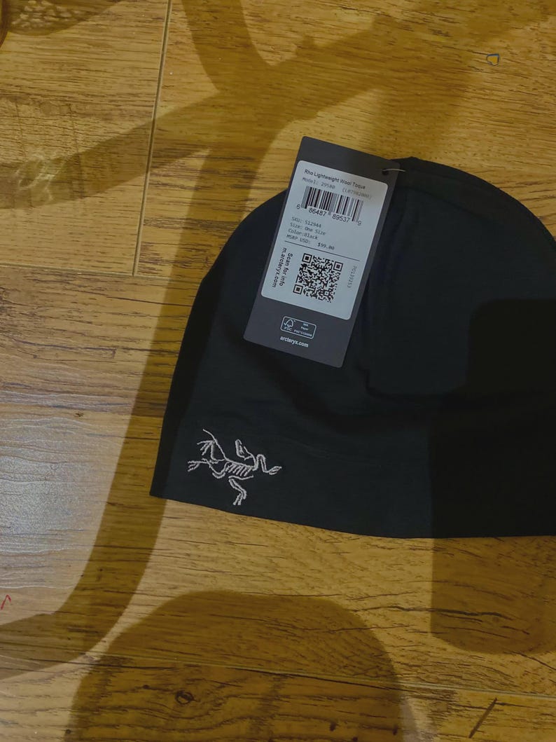 Arc'teryx Rho Toque Winter Beanie Hat - Knit Beanie - Outdoor Sking ...