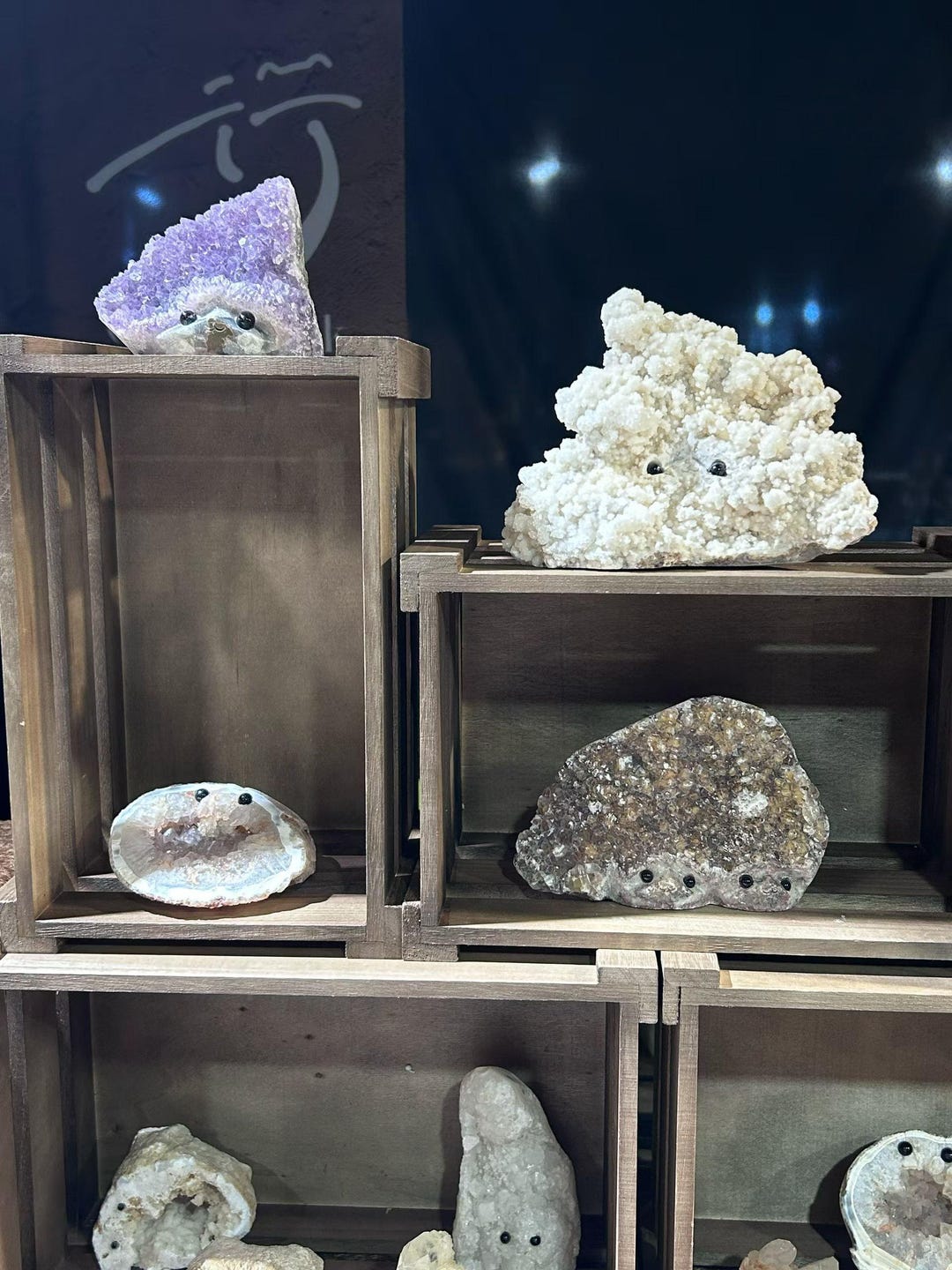 Large Whimsical Crystal Figurines - Natural Unique Shapes, Handmade ...