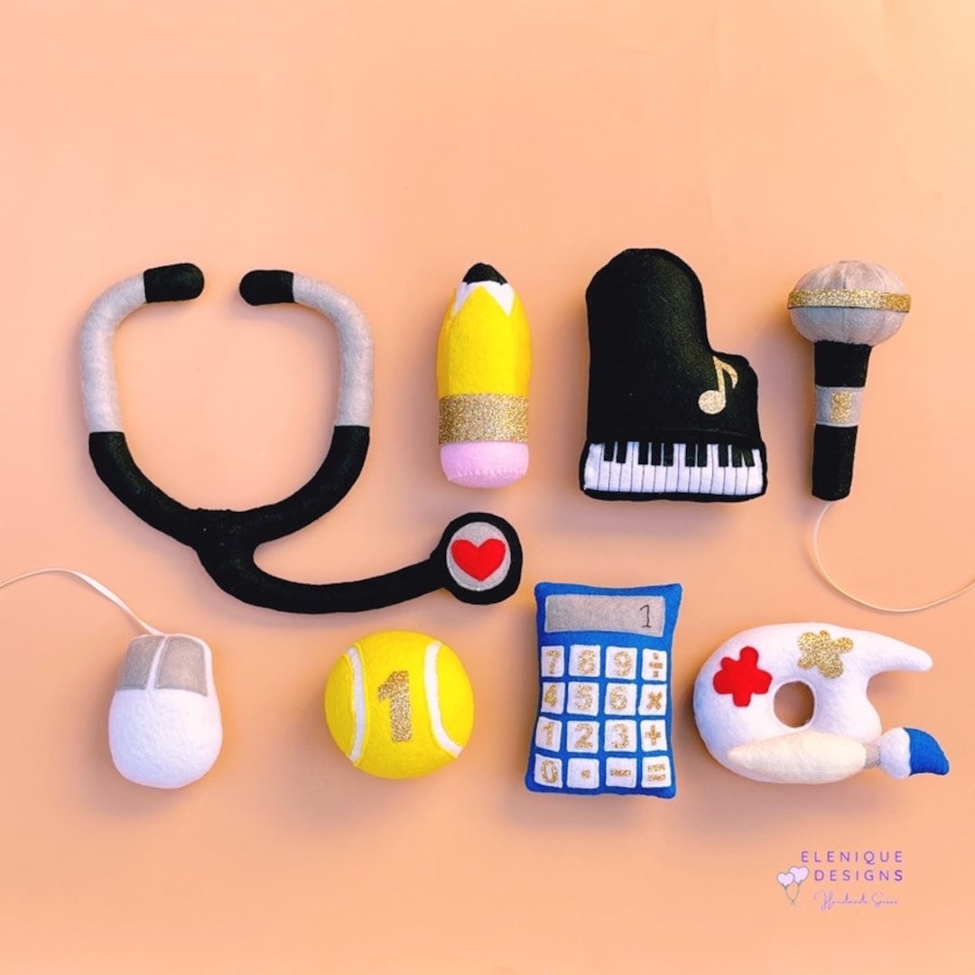 Felt Doljabi Zhuazhou {7+ Items} Customizable 돌/돌잡이 - Etsy