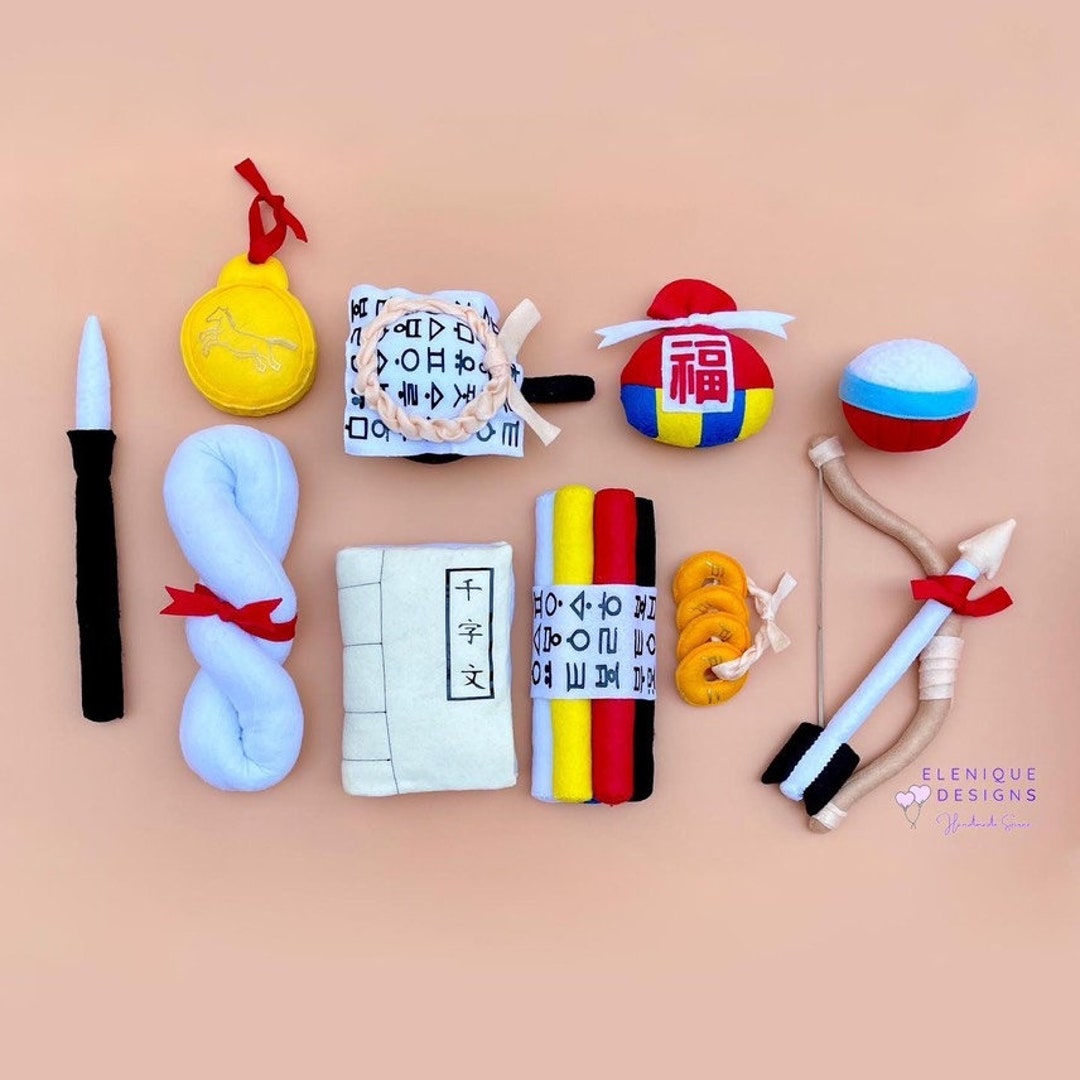 Felt Doljabi 돌 / 돌잡이 Zhuazhou - Traditional Set - Etsy