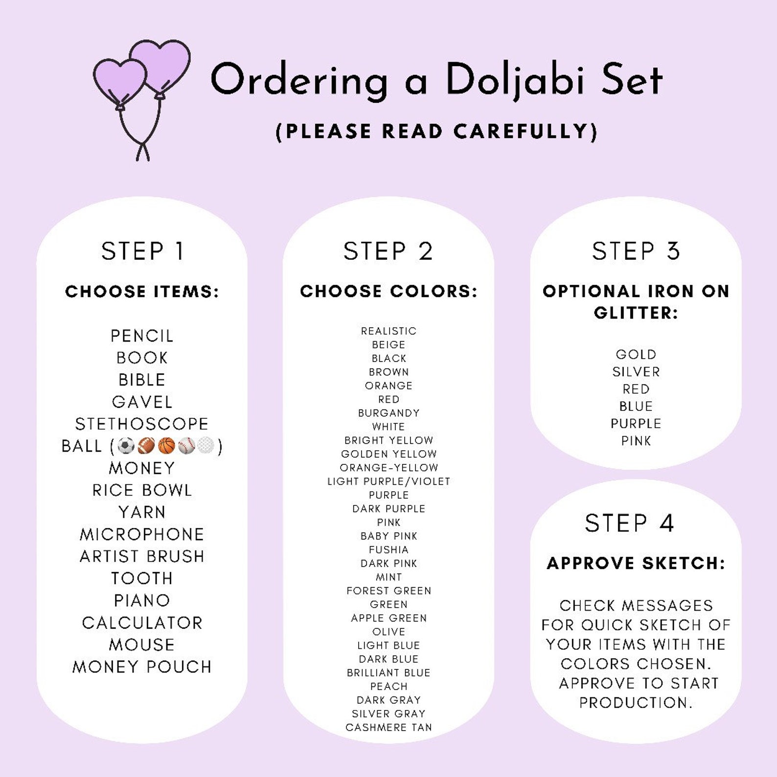 Felt Doljabi Zhuazhou {7+ Items} Customizable 돌/돌잡이 - Etsy