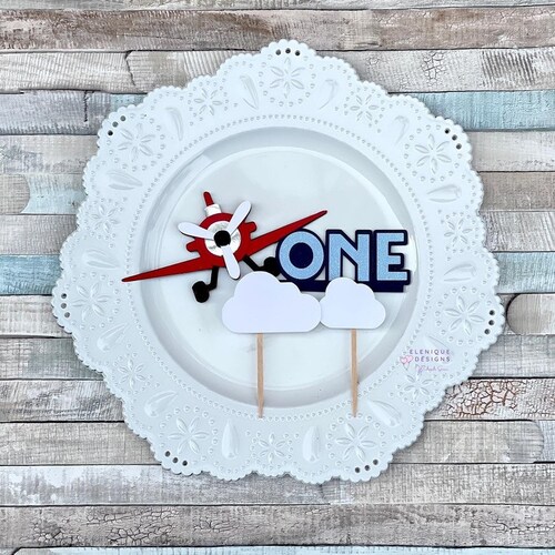 Airplane Cake Topper Aeroplane Cake Topper Personalized Cake - Etsy