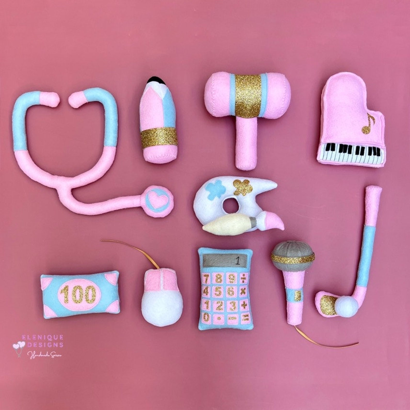 Felt Doljabi Zhuazhou {7+ Items} Customizable 돌/돌잡이 - Etsy