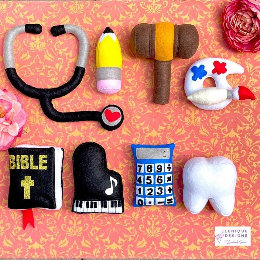 Felt Doljabi Zhuazhou {7+ Items} Customizable 돌/돌잡이 - Etsy