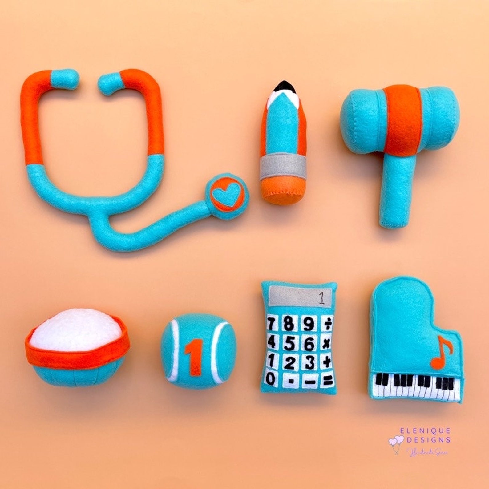 Felt Doljabi Zhuazhou {7+ Items} Customizable 돌/돌잡이 - Etsy
