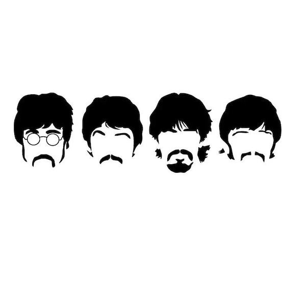 Beatles Car Decal - Etsy