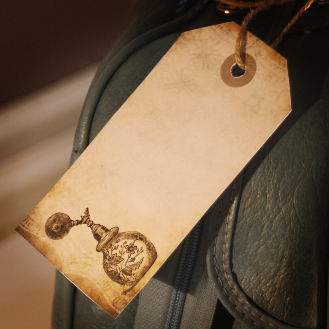 Vintage Perfume Tags Embelished With Perfume Bottles Vintage - Etsy