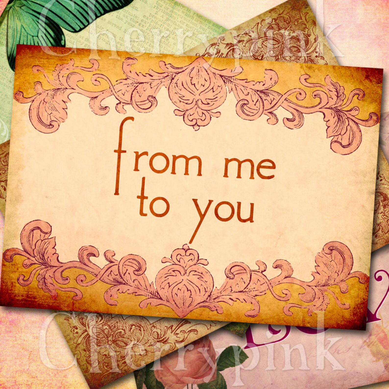 Gift Tags 4 Printable Digital Present Tags Instant Download - Etsy