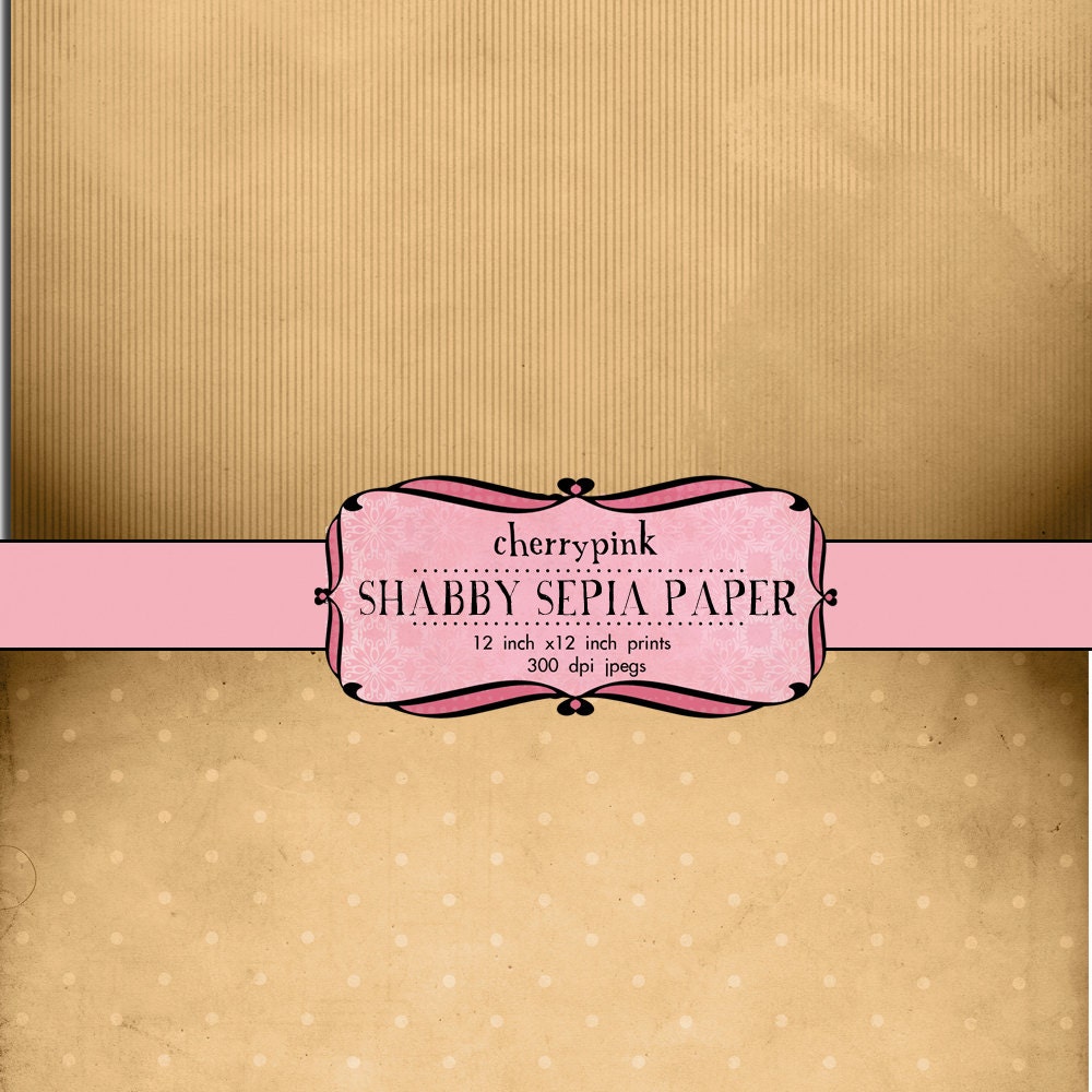 Papel sepia digital papel de álbum de recortes de damasco - Etsy España